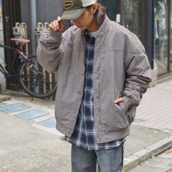 Catalina | Jackets & Coats | Vintage La Paz Catalina Mens Gray Bomber ...